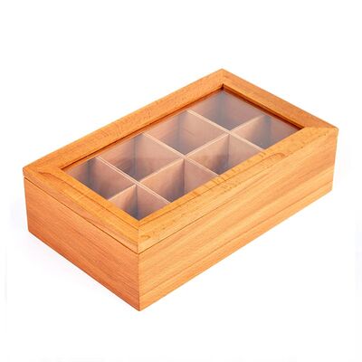 Biradlı GRV-311 Wooden Tea Bag Stand, 17x29x7.5 cm Price