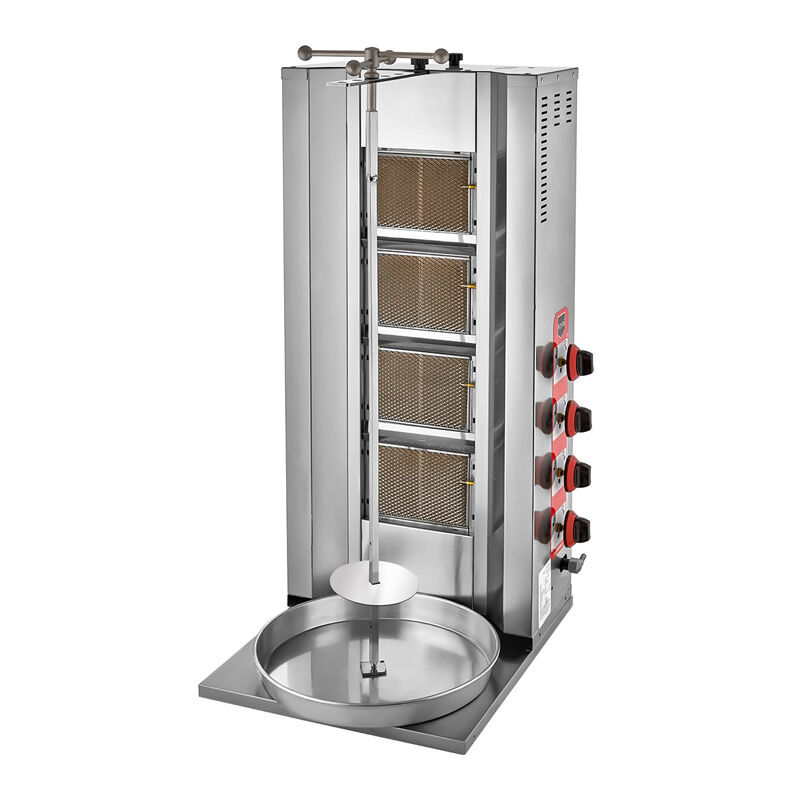 Remta D08 Doner Kebab Cooker, 4 Radiant, LPG