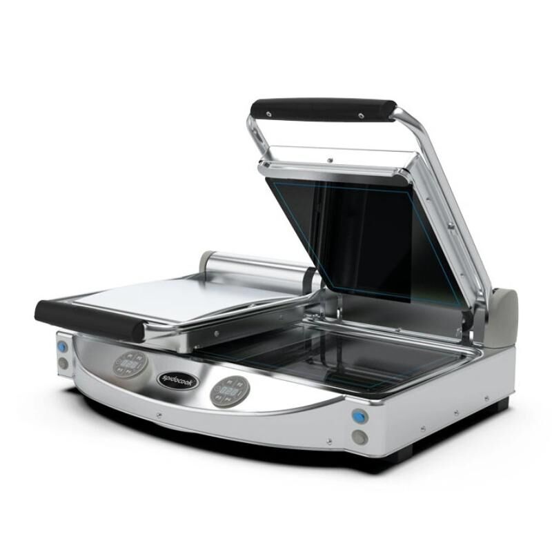 Spidocook SP 020 E Цифровой гриль и тостер с плоской поверхностью из ...