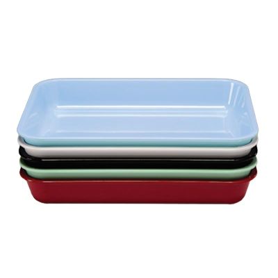 Zicco K-1994 Angular Melamine Display Plate, 38x28.5x6 cm, Red Price