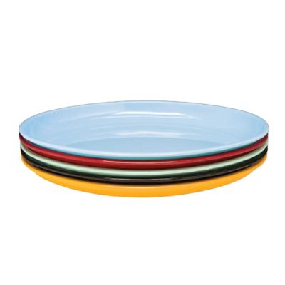 Zicco K-883 Oval Melamine Display Plate, 55x39x6 cm, Blue Price